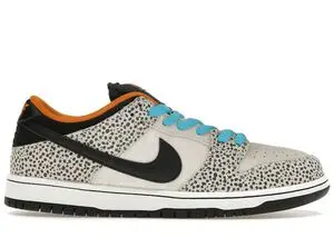 Nike Dunk Low Electric Pack Olympic Safari Sneakers - Phantom/black/monarch