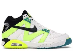 Nike Air Tech Challenge Iii Og Sneakers - White/radiant Emerald/volt