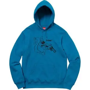 Supreme Lee Hooded Sweatshirt - Dark Aqua