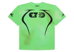 HELLSTAR Warm Up T-shirt - Neon Green