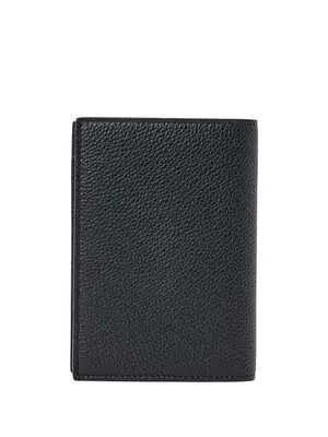 TOM FORD Logo-lettering Bi-fold Leather Cardholder - Black