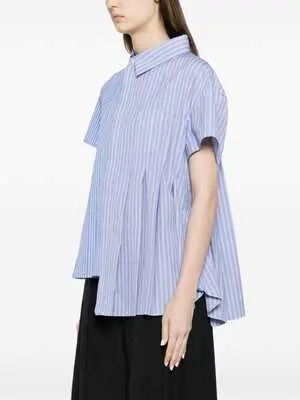 Sacai Striped Cotton Shirt