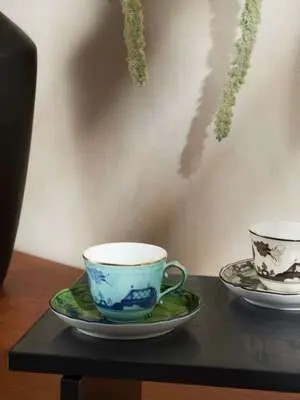 GINORI 1735 Antico Doccia Coffee Cup - Blue