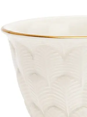 VILLARI Peacock Arabic Porcelain Coffee Cup