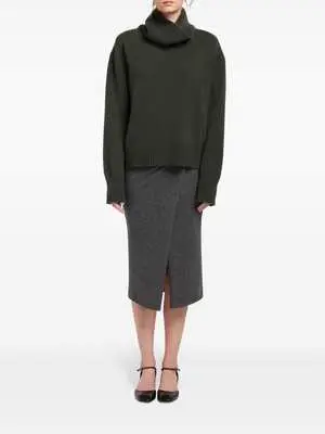 Cashmere In Love Moss Cashmere Jumper - Green