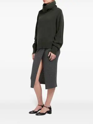 Cashmere In Love Moss Cashmere Jumper - Green