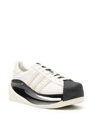 Y3 Gendo Superstar Sneakers - White