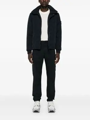 Stone Island Tapered Cargo Trousers - Blue