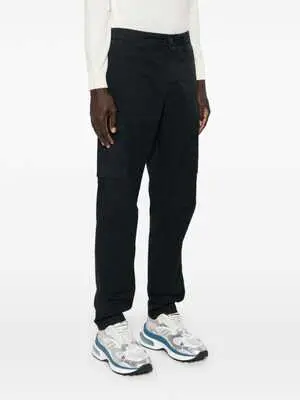 Stone Island Tapered Cargo Trousers - Blue