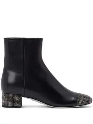 Rene Caovilla Zip Up Booties