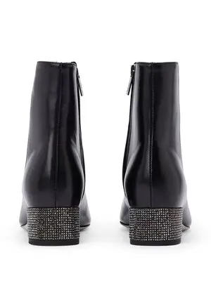 Rene Caovilla 40mm Bonien Crystal-embellished Ankle Boots