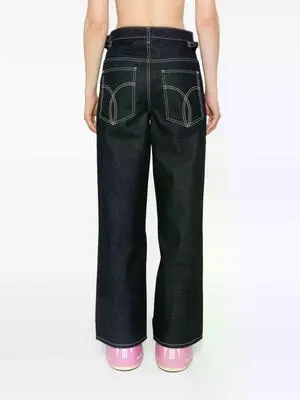 Fiorucci High-rise Straight-leg Jeans