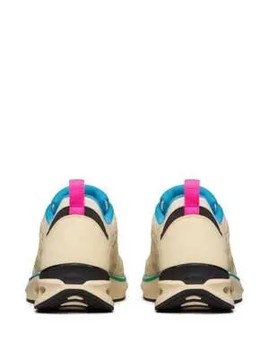 Valentino Garavani Vlogo Easyjog Leather Sneakers - Neutrals