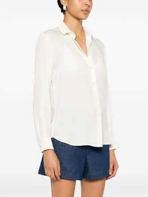 Gucci Logo-jacquard Silk Shirt
