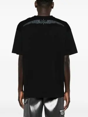 Givenchy Logo-embroidered Wings-print T-shirt