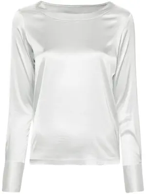 MAZZARELLI Boat-neck Blouse