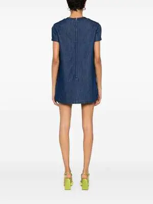 gucci denim mini dress Gucci Horsebit Denim Mini Dress