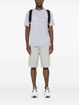 Brunello Cucinelli Slogan-print Mélange T-shirt