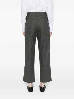 Brunello Cucinelli Pleated Felted Trousers