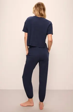 Eberjey Solid Crop Pajama Pants