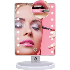 PURSONIC Led Lighted Vanity Makeup Mirror - White