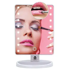 PURSONIC Led Lighted Vanity Makeup Mirror - White
