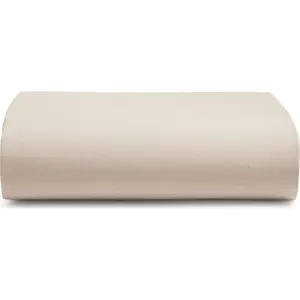 Nordstrom Organic Cotton Percale Fitted Sheet - Tan Thread