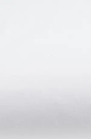 Nordstrom Organic Cotton Percale Fitted Sheet - White