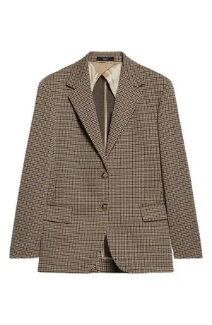 Max Mara Veletta Houndstooth Check Jacket