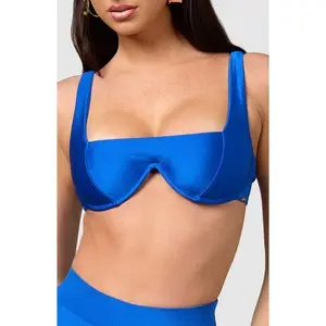 MBM SWIM Chance Bikini Top - Cobalt