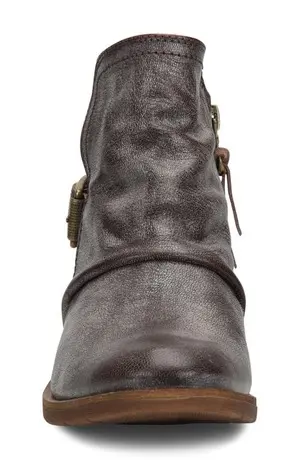 SOFFT Brookdale Leather Bootie - Light Grey