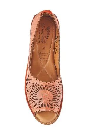 SPRING STEP SHOES Brandal Flat - Orange