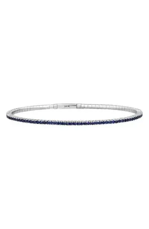 Bony Levy Audrey 18k Gold Diamond Bracelet - 18k White Gold/ Sapphire