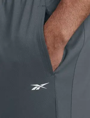 REEBOK Performance Double-knit Open-hem Pants - Graphite