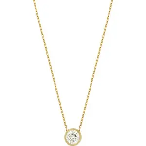 Bony Levy Bezel Diamond Solitaire Pendant Necklace - 18k Yellow Gold/ Diamond