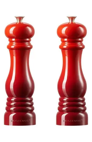 LE CREUSET Salt & Pepper Mill Set - Cerise