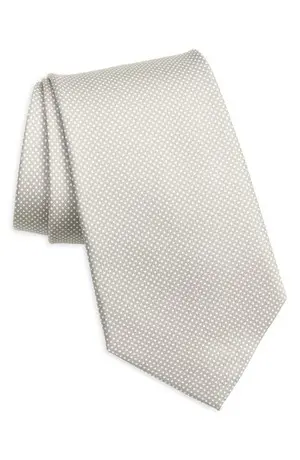 Ralph Lauren Purple Label Ralph Lauren Purple Label Jermyn St. Pin Dot Neck Tie Grey