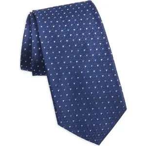 Ralph Lauren Purple Label Ralph Lauren Purple Label Jermyn St. Geometric Silk Tie Navy