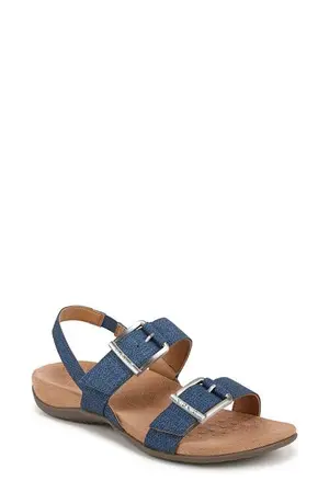 Vionic Reese Slingback Sandal - Denim
