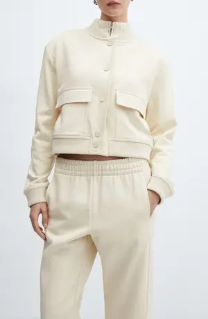 Mango High Waist Jogger Pants