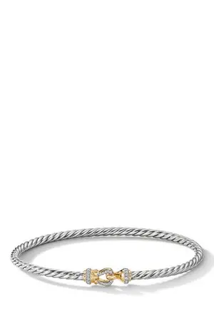 David Yurman Buckle Classic Cable Bracelet