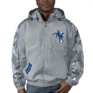 STARTER Indianapolis Colts Thursday Night Gridiron Throwback Full-zip Jacket By