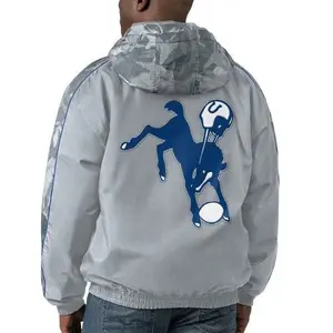 STARTER Indianapolis Colts Thursday Night Gridiron Throwback Full-zip Jacket By