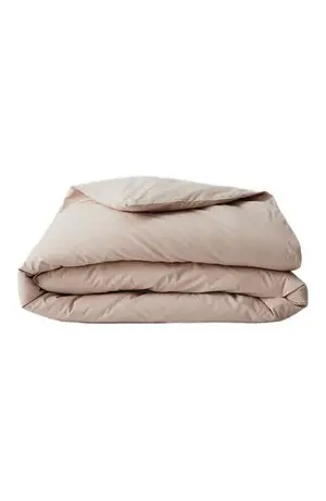 PACT Organic Cool-air Percale Duvet Cover - Oat
