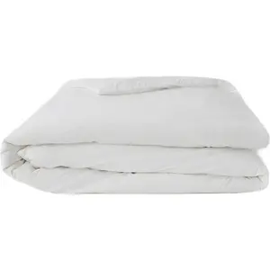 PACT Organic Cool-air Percale Duvet Cover White
