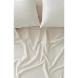 PACT Organic Room Service Sateen Pillowcase 2-pack Bone