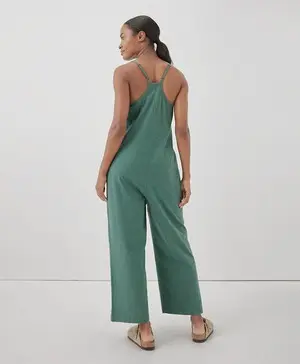 PACT Organic Cotton Cool-stretch Lounge Jumpsuit
