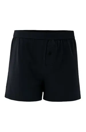 PACT Organic Cotton Knit Boxer 4-pack - Black