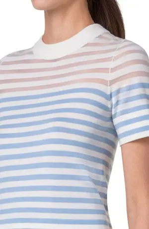 Akris Kodak Stripe Sweater