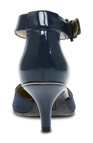 Anne Klein Fabulist Pointed Toe Pump - Navy
